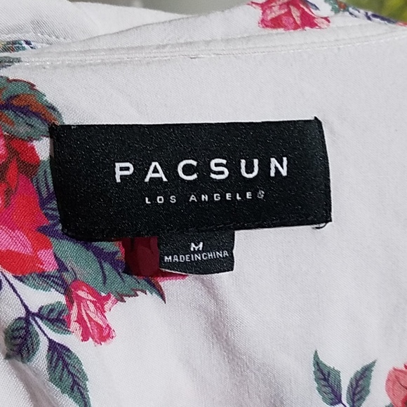 PacSun | Tops | Pacsun Los Angeles Floral Buttonup G7 | Poshmark